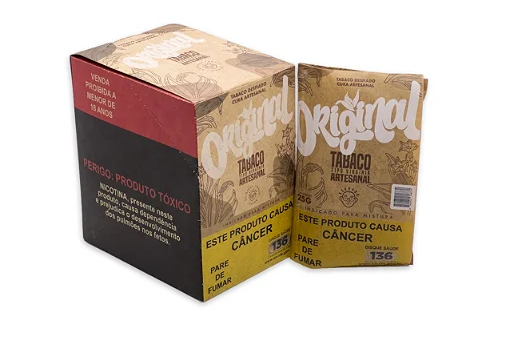 Tabaco Original Bem Bolado Artesanal 25g - Display c/ 5bags – Tabacaria ...