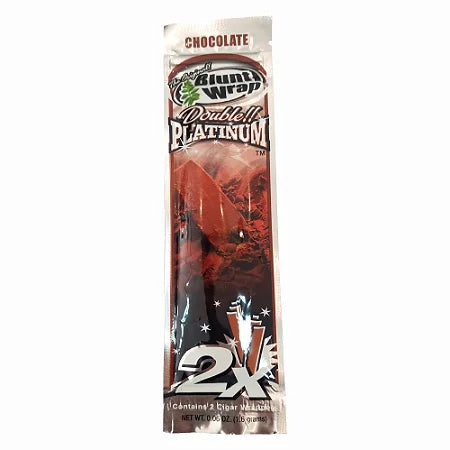 Blunt Wrap Double Platinum Chocolate – Tabacaria Floripa