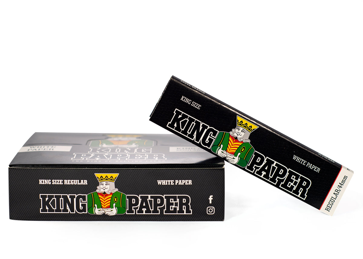 Seda King Paper White King Size - Caixa com 20 – Tabacaria Floripa