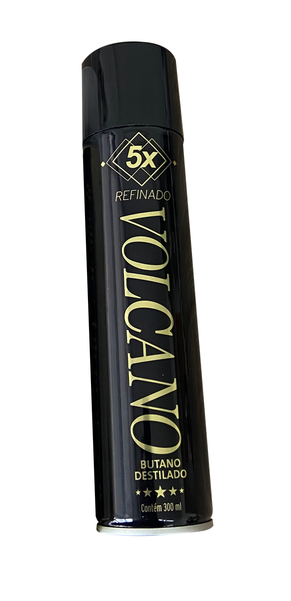 Gás Butano Destilado Volcano 5x 300ml – Tabacaria Floripa