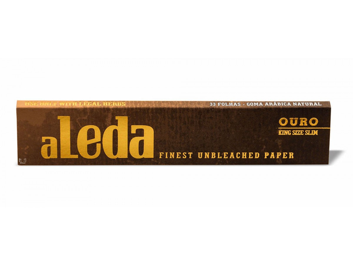 Seda Aleda King Size Ouro Display c/ 20 – Tabacaria Floripa